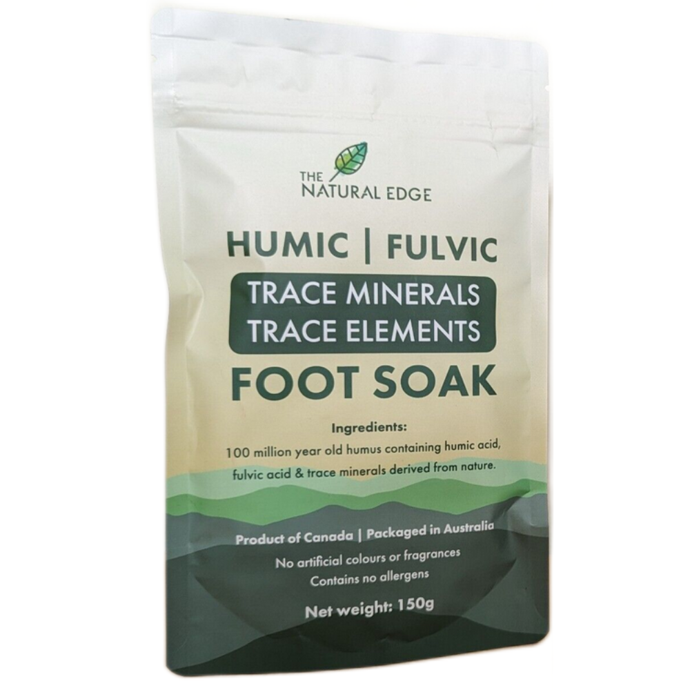 The Natural Edge Fulvic Foot Soak 150g – JING Organics