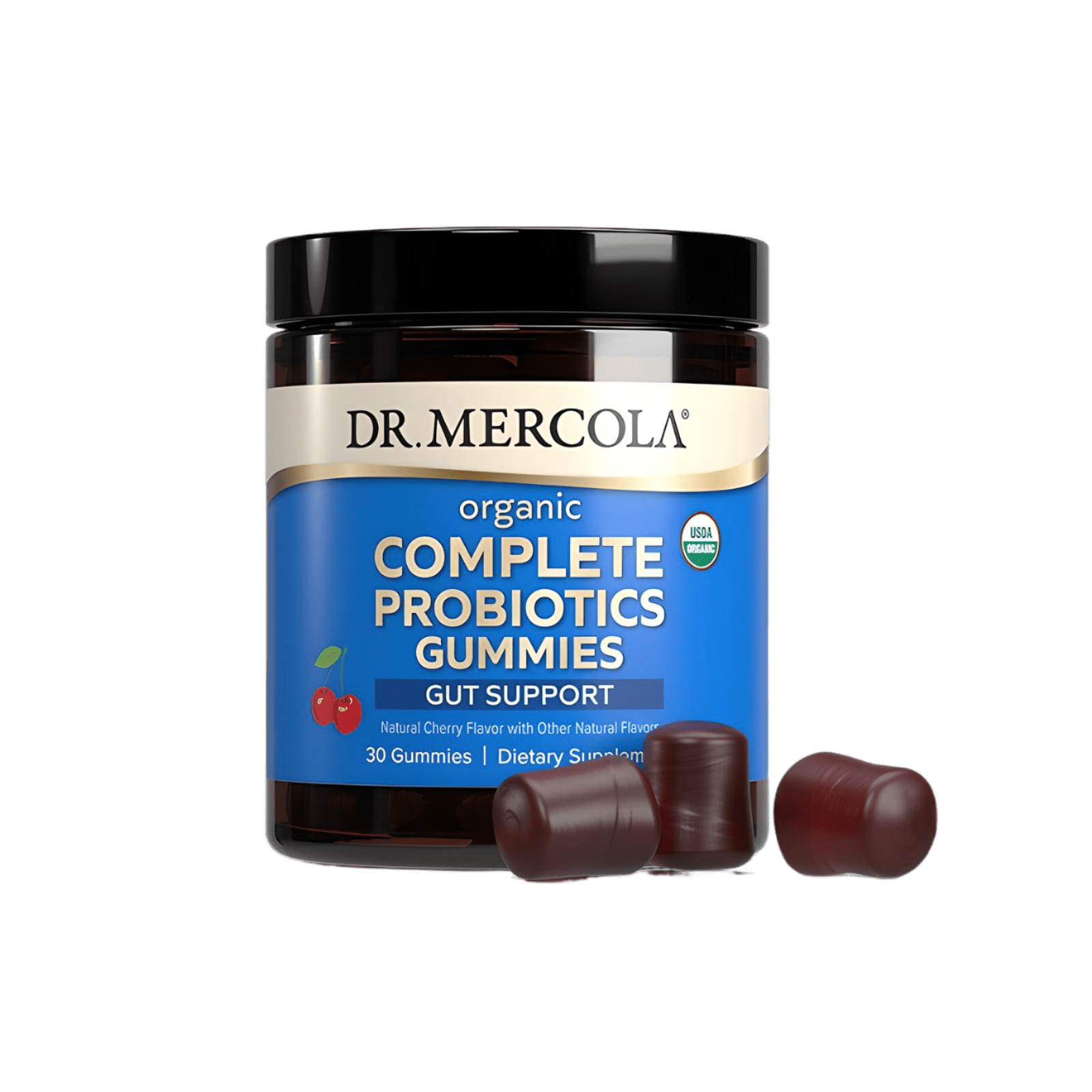 Dr. Mercola Complete Probiotics Cherry 30 Gummies – JING