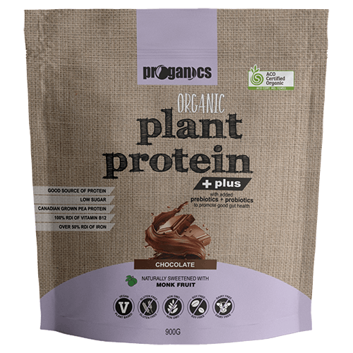Proganics Plant Protein Plus Chocolate 900g – JING Organics