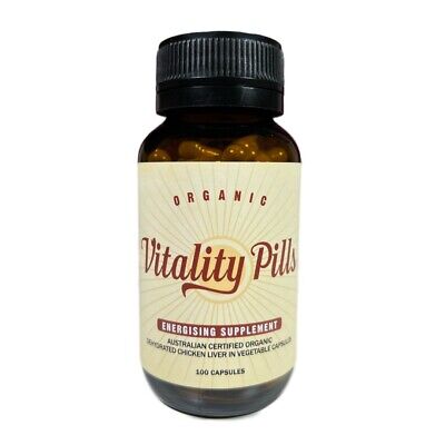 Vitality Pills 100 capsules – JING Organics